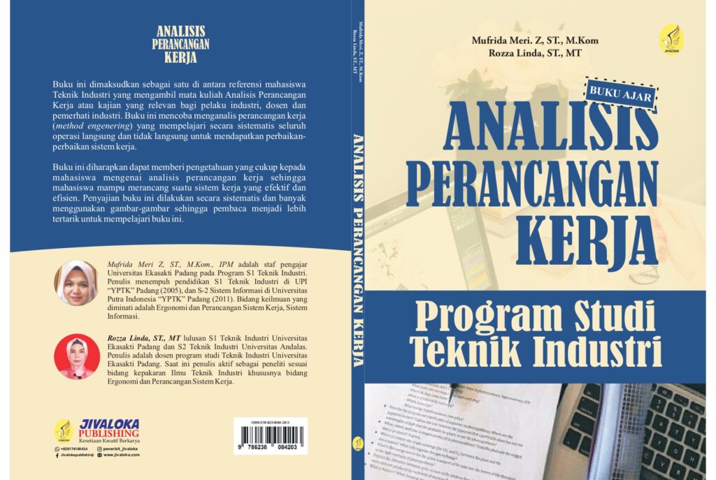Buku Ajar: Analisis Perancangan Kerja Program Studi Teknik Industri – Penerbit Jivaloka